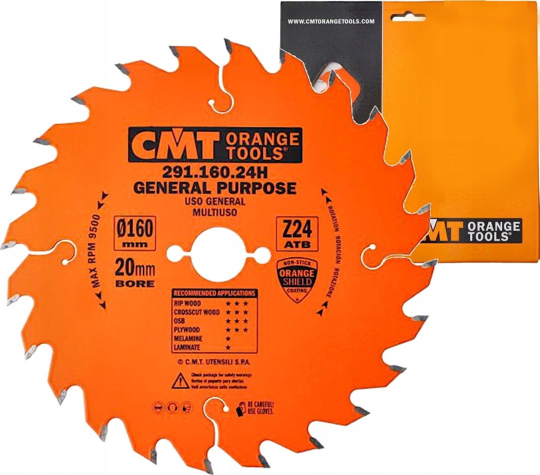 Piła uniwersalna CMT, 160 mm 291.160.24H - CMT | Sklep EMPIK.COM