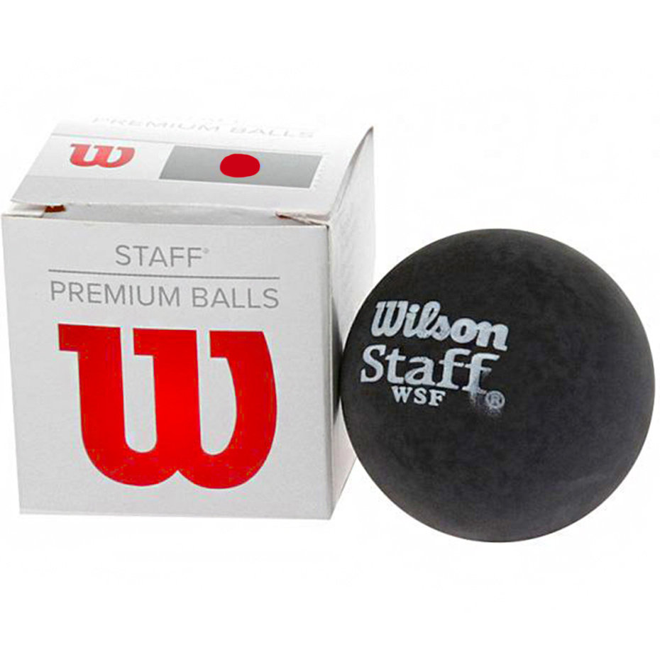 Piłeczka do squasha Wilson Staff Ball Red DOT czerwona kropka WRT617200 ...