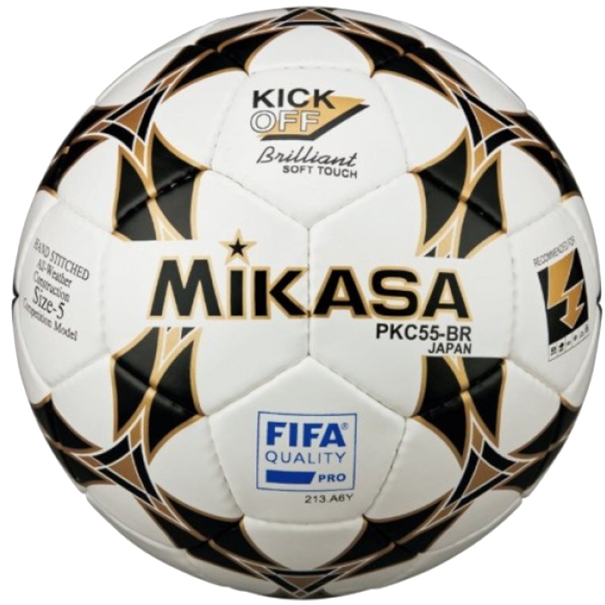 Piłka do piłki nożnej, rozmiar 5, Mikasa, Fifa, Pro PKC55BR1_5 - Mikasa | Sport Sklep EMPIK.COM