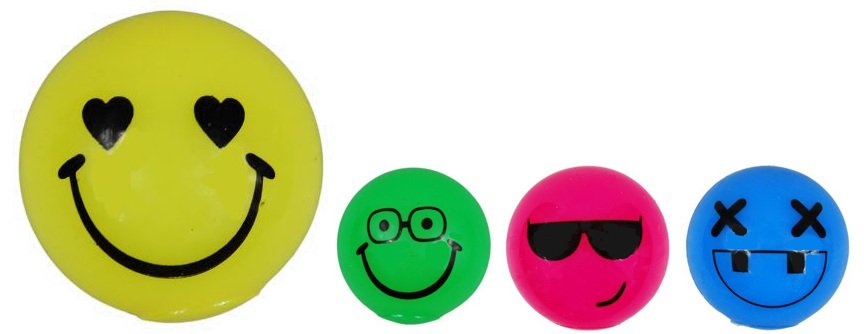 Piłka gumowa świecąca 6cm Buzka - Inna marka | Sklep EMPIK.COM