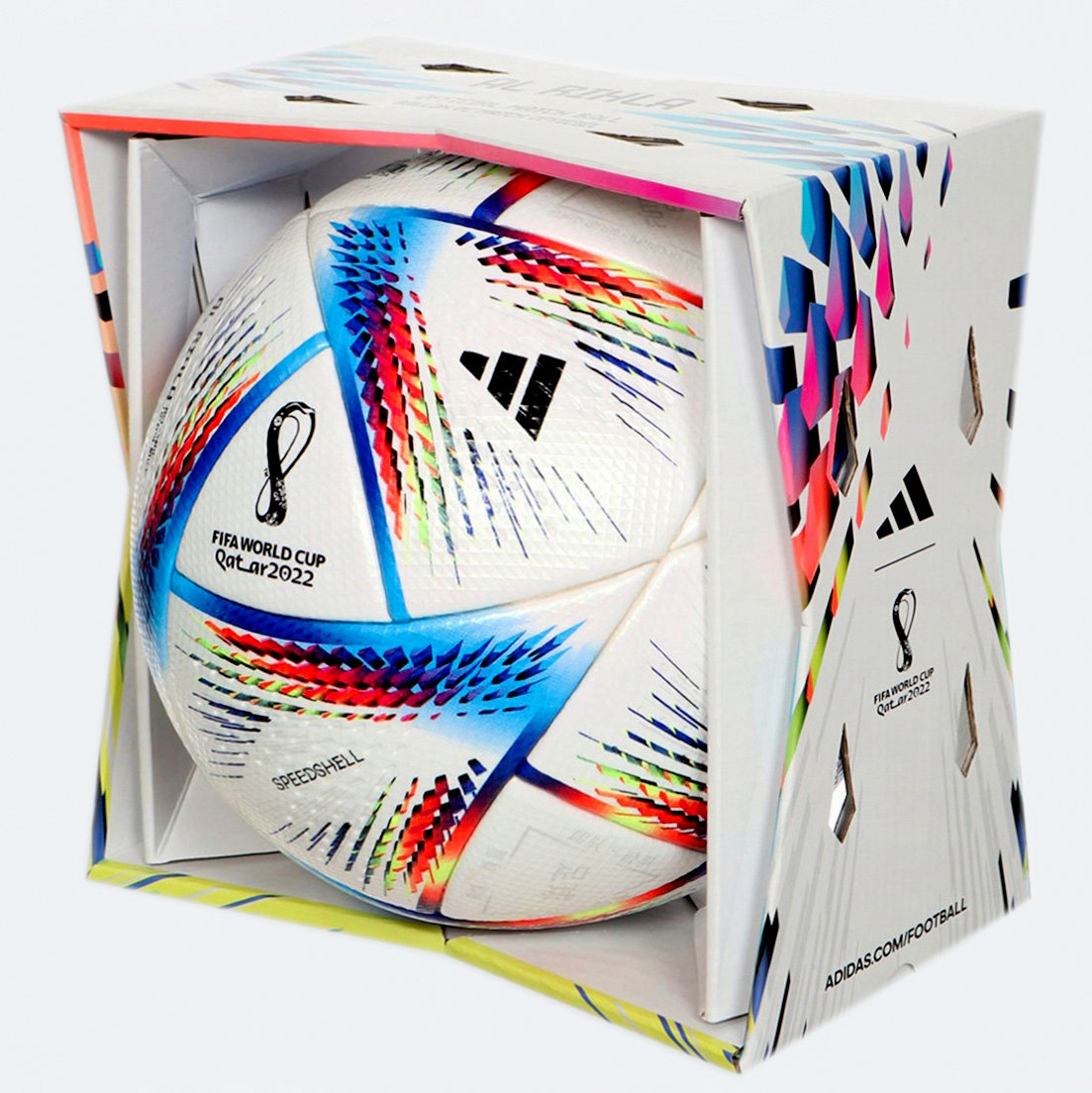 Piłka nożna Adidas Rihla Pro biała, H57783 - Adidas | Sport Sklep EMPIK.COM