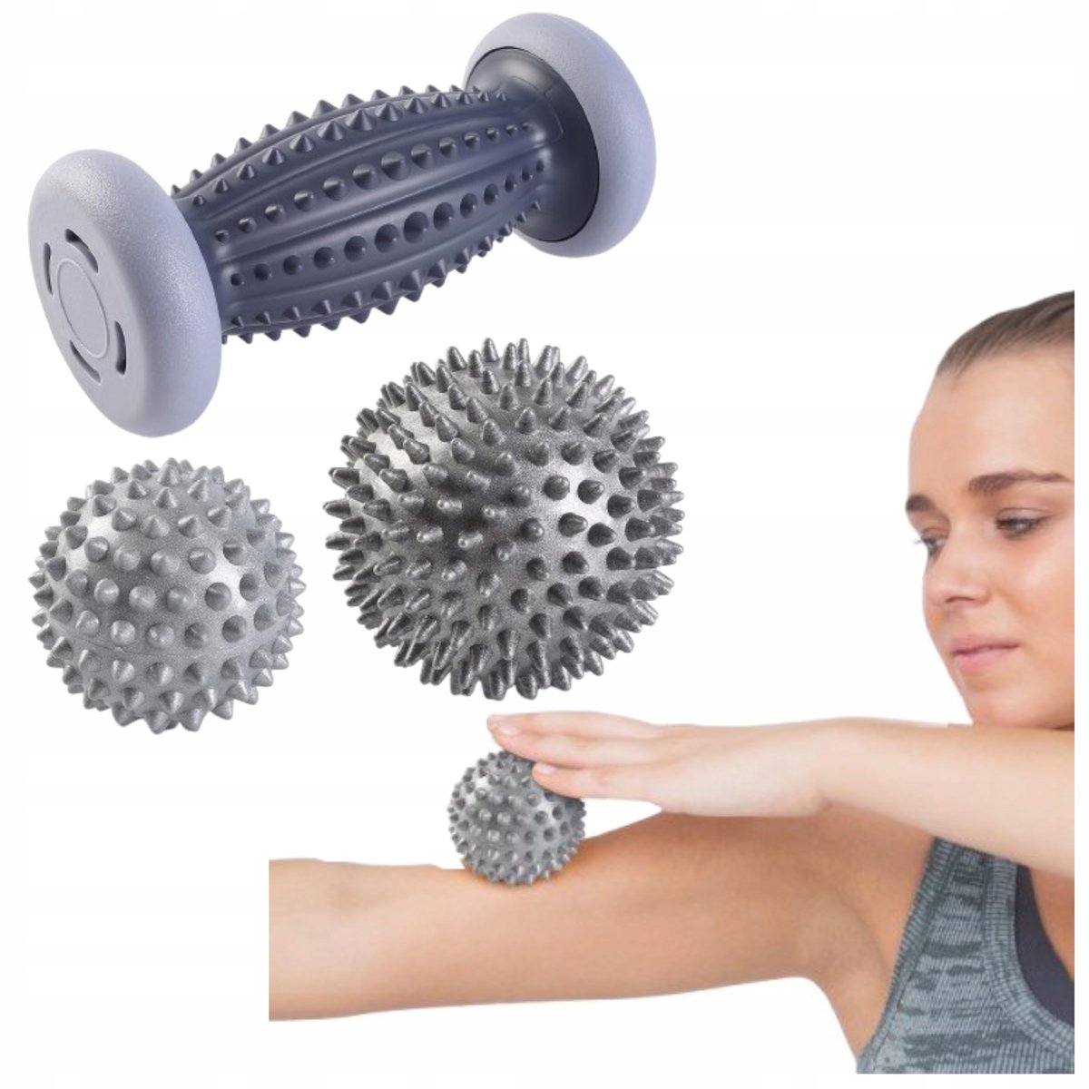 Pilki Do Masazu Stop Ciala 3Szt Relaks Miesnie Rehabilitacja Akupresura ...