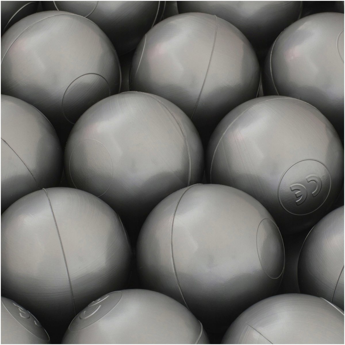 Piłki Kulki Piłeczki do Suchego Basenu Srebrne dla Dzieci MISIOO 100 szt - Inna marka | Sklep ...