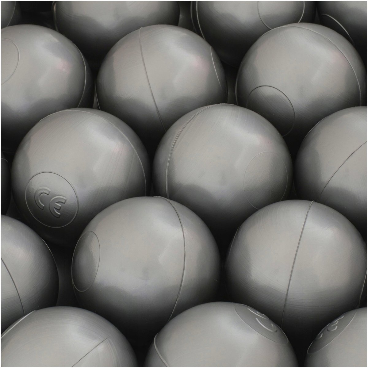 Piłki Kulki Piłeczki do Suchego Basenu Srebrne dla Dzieci MISIOO 200 szt - Inna marka | Sklep ...