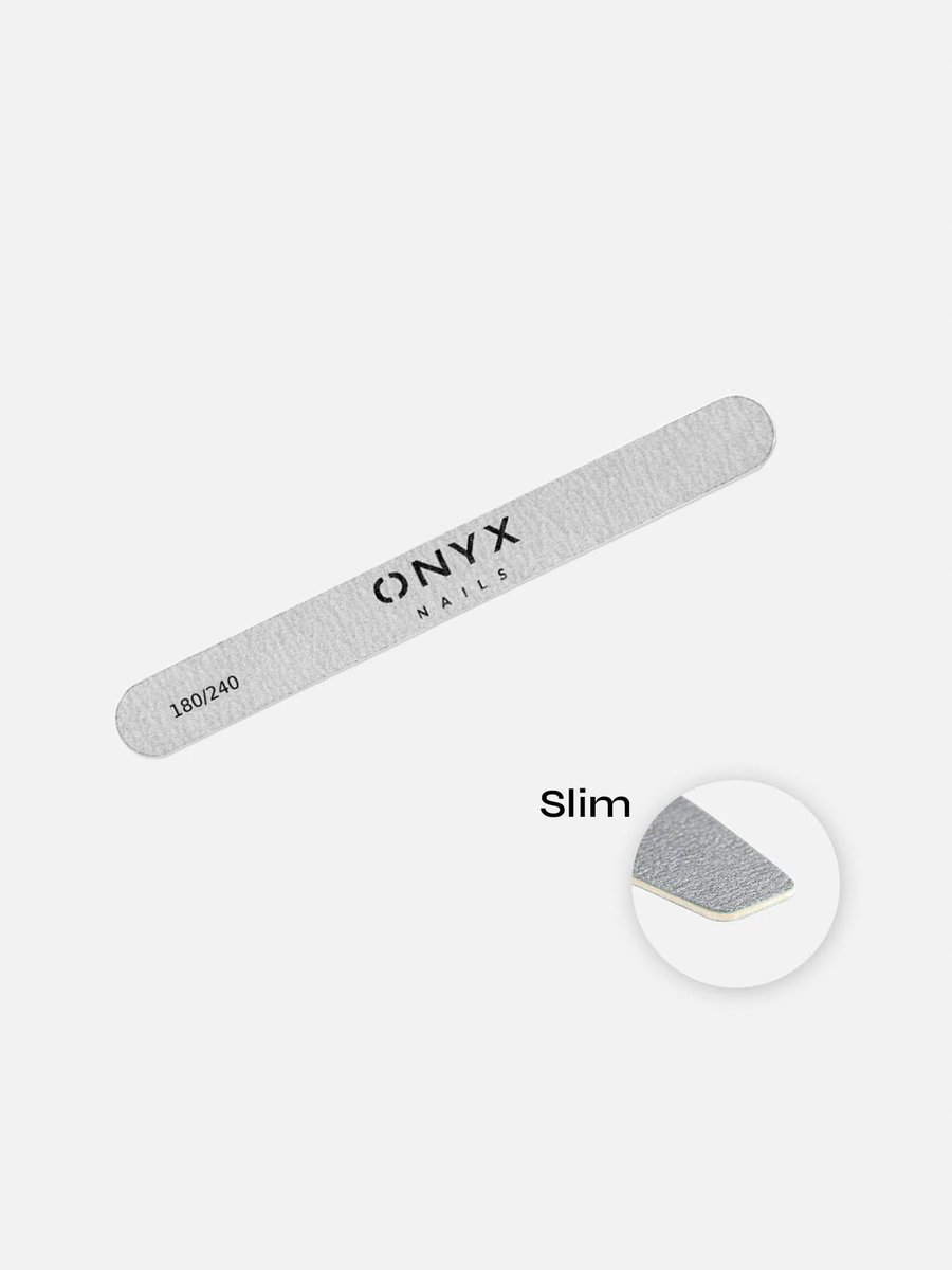 Pilnik do paznokci prosty slim 180/240 | Sklep EMPIK.COM