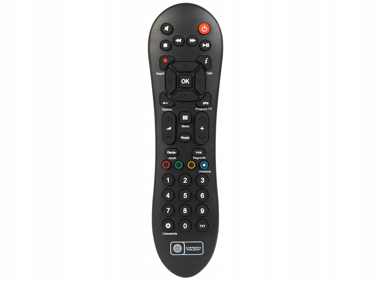 PILOT DO DEKODERA CYFROWY POLSAT EVOBOX LOGO PVR ORYGINAŁ - Cyfrowy ...