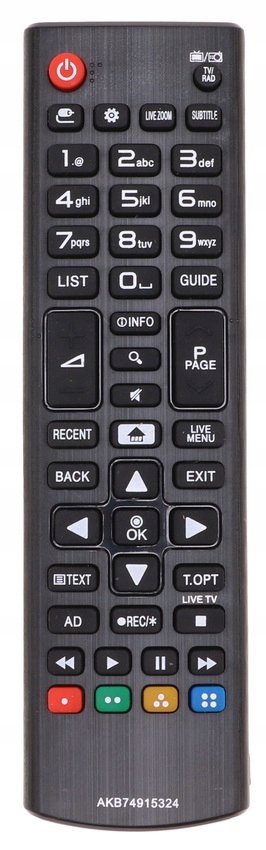 PILOT Do TV Telewizora LG Smart UNIWERSALNY AKB74915324 - Inny ...