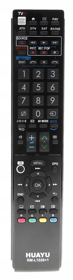 PILOT Do TV Telewizora SHARP Uniwersalny LED LCD 3D 1026 - Inna marka ...