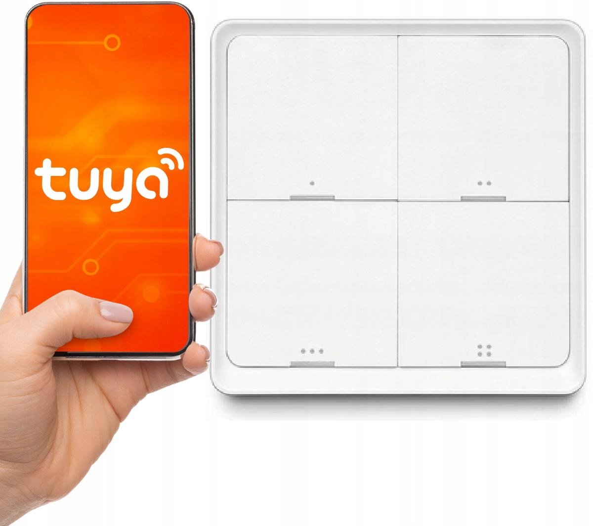 Pilot przycisk ZigBee TUYA SC04 Smart 4 kanały 12 scen - Tuya | Sklep ...