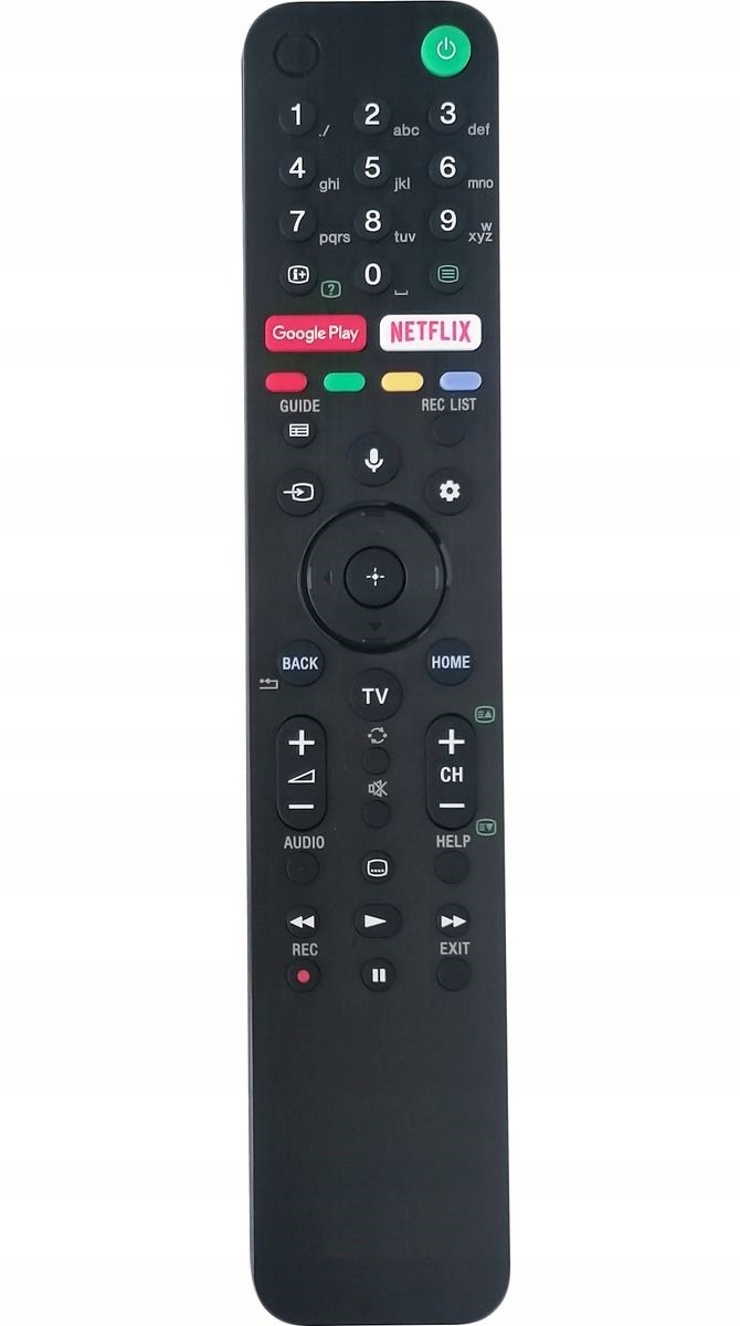 PILOT TV DO SONY RMF-TX500P GŁOSOWY BLUETOOTH DO TV DO TELEWIZORA NETFLIX - Inny producent ...