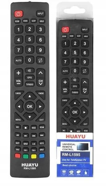 Pilot TV DO TELEFUNKEN RM-L1595 LISTA MODELI W OPISIE - Huayu | Sklep EMPIK.COM