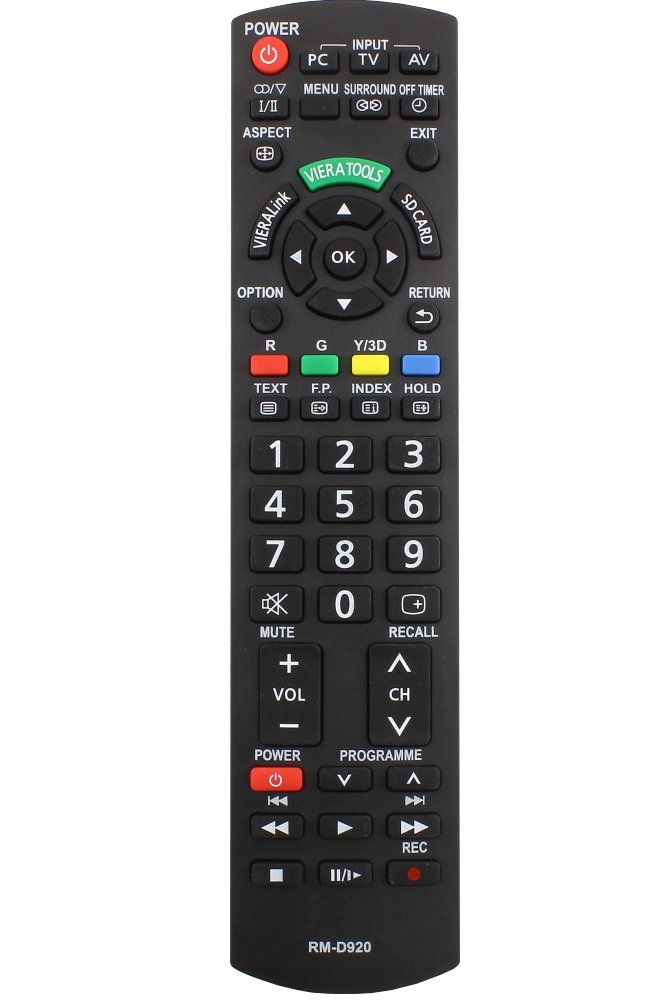 PILOT TV PANASONIC VIERA TOOLS UNIWERSALNY SUPER JAKOŚĆ N2QAYB000572 ...