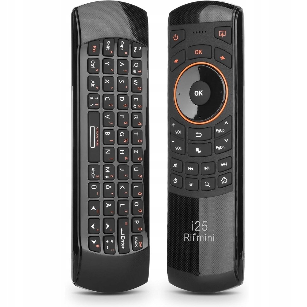 Pilot zdalnego sterowania Rii do HTPC/TV Box, IR, QWERTY, 2.4G - Rii ...