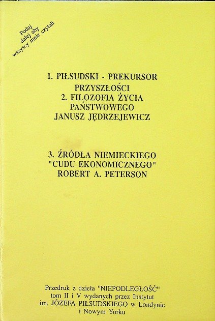 Piłsudski Prekursor Przyszłości - W opisie | Książka w Empik