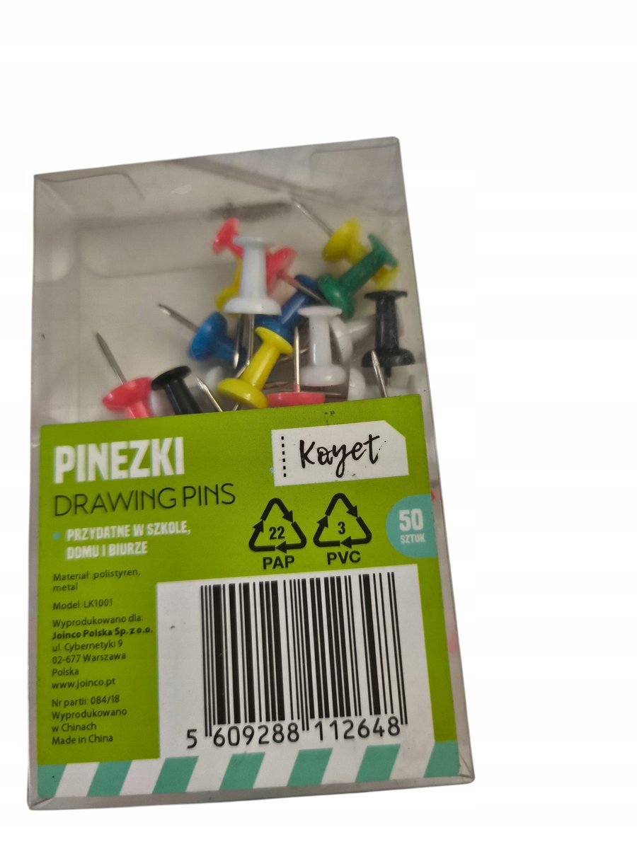 pinezki kayet kolorowe - KAYET | Sklep EMPIK.COM