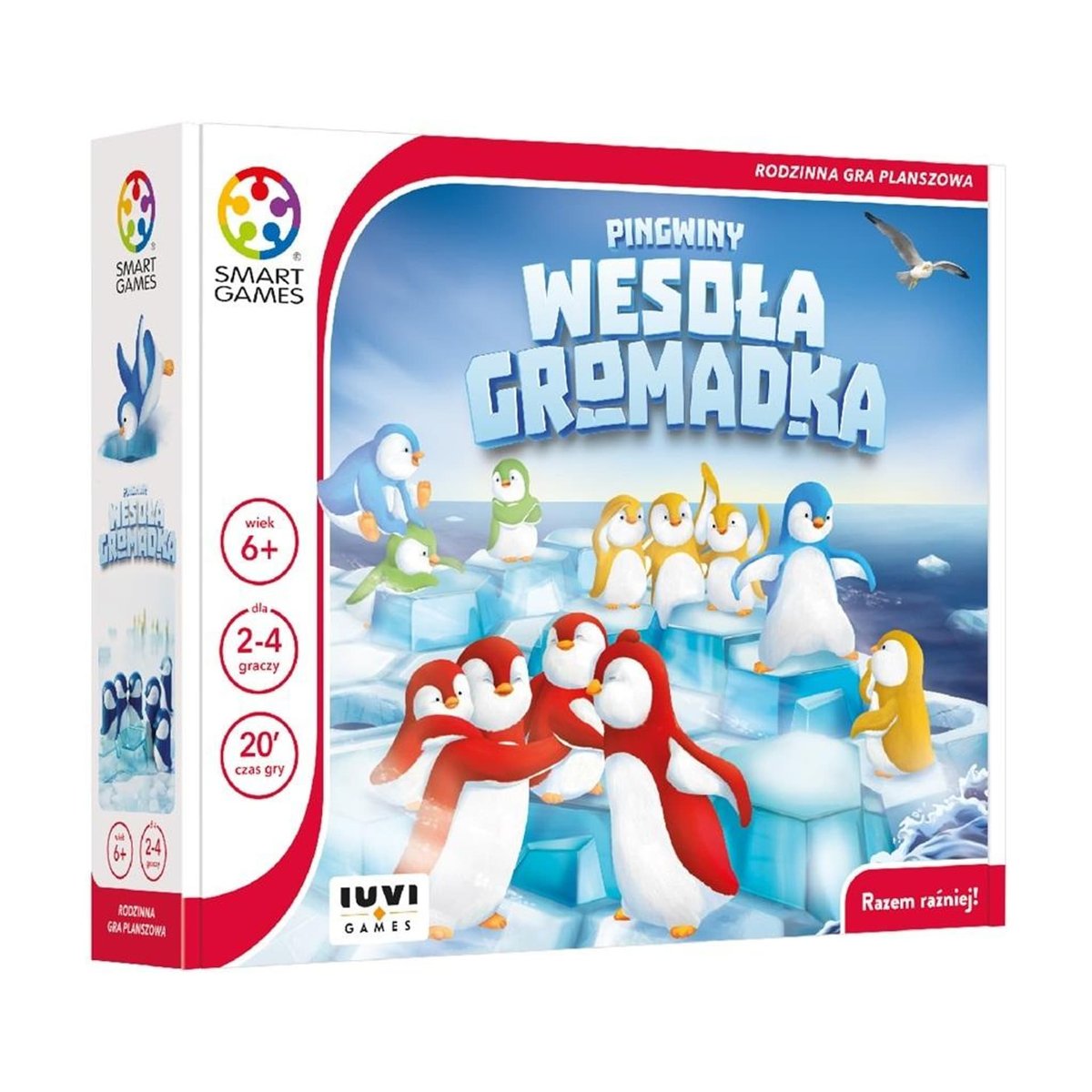Pingwiny Wesoła Gromadka (PL), gra logiczna, Smart Games, IUVI Games ...