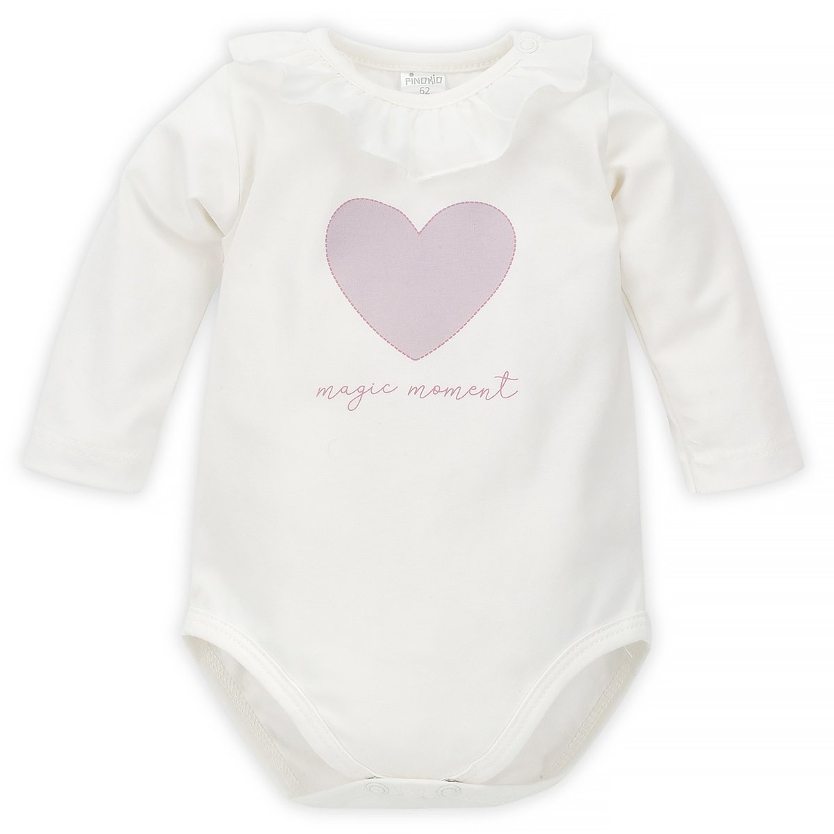 Pinokio Body Dlugi Rekaw Charlotte Ecru 80 - Pinokio | Sklep EMPIK.COM