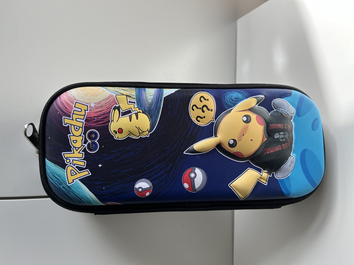 Piórnik rozkładany dla dzieci, DragonFly, Pokemon, ciemnoniebieski ...