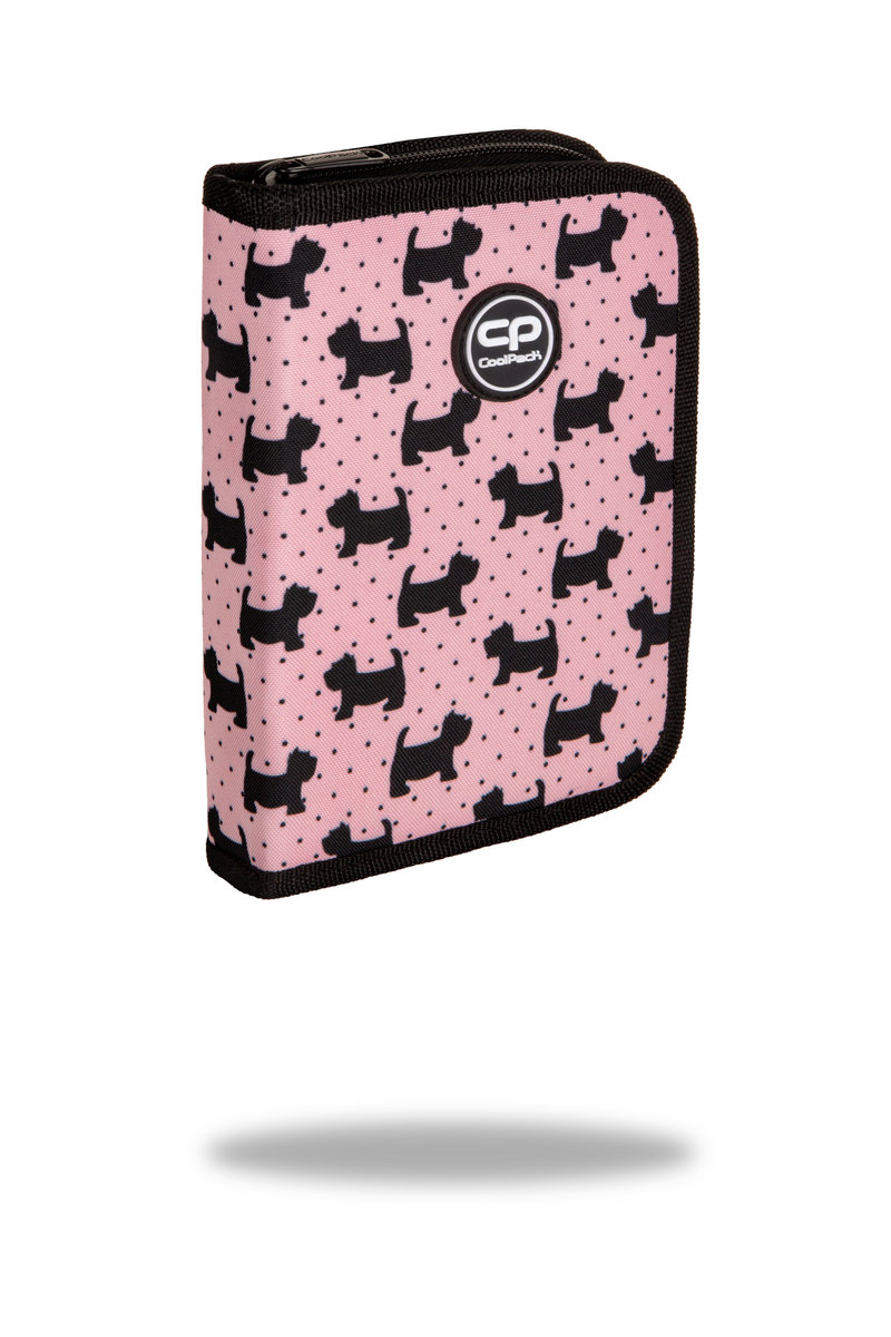 Piórnik rozkładany dla dziewczynki, Clipper CoolPack, pies, różowy ...