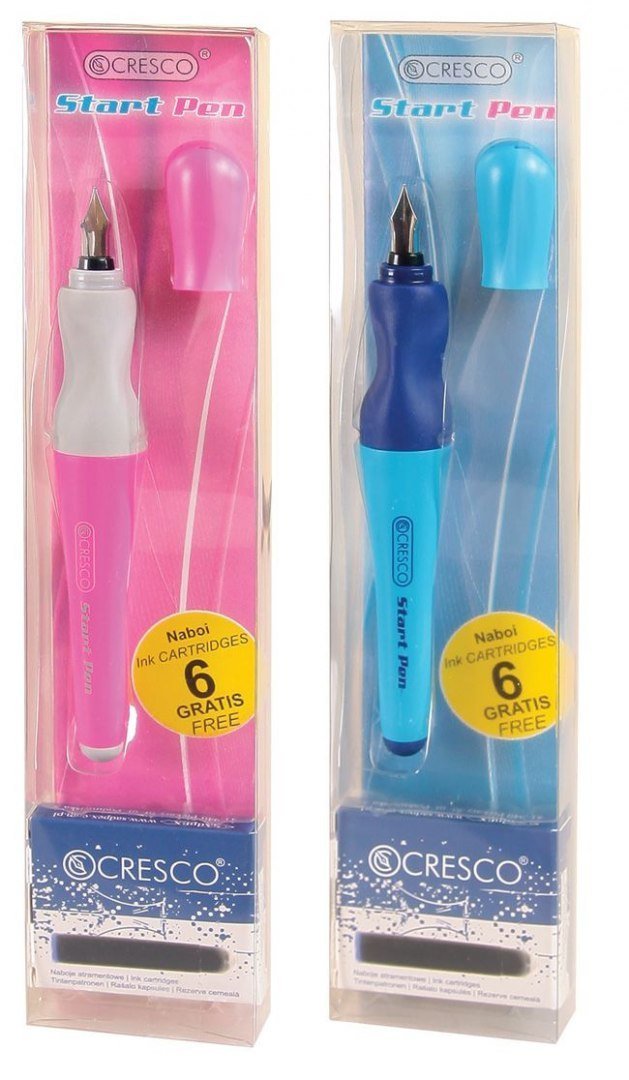 Pióro Na Naboje Cresco Start Pen + 6 Naboi (250002) Cresco - Cresco | Sklep EMPIK.COM