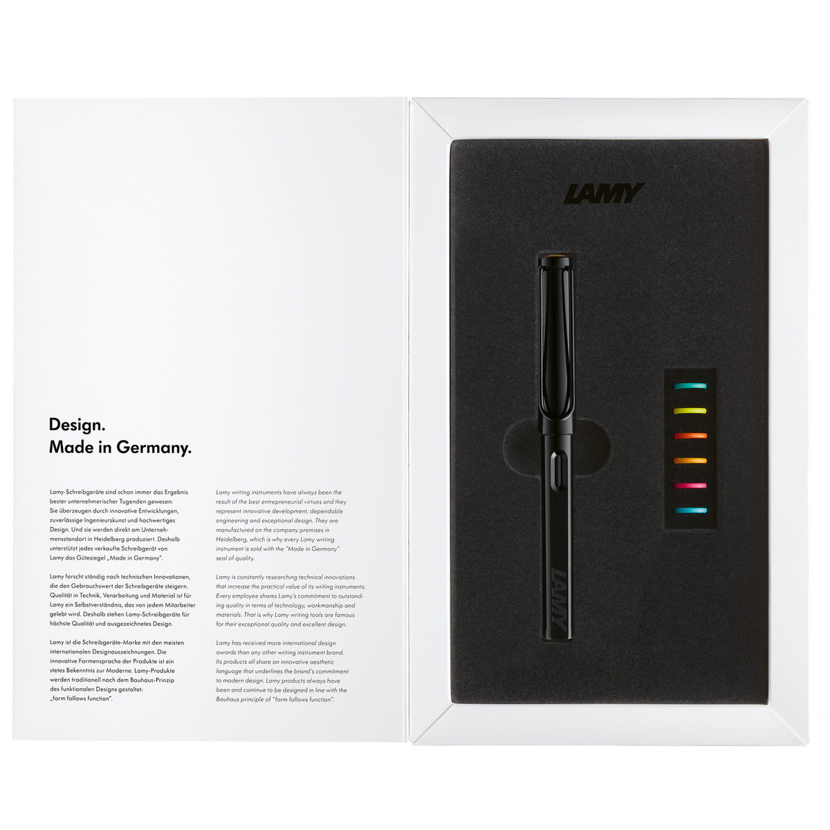 Pióro wieczne LAMY safari all black multicolor EF - Inna marka | Sklep ...