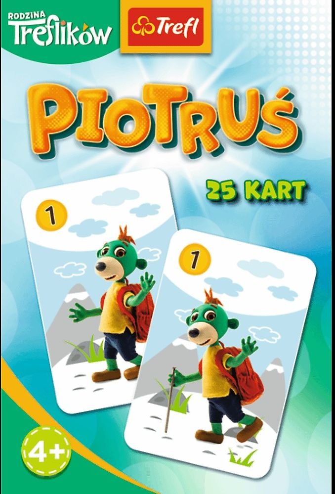 Piotruś, rodzina treflików, karty do gry, Trefl, 08507 - Trefl | Sklep ...