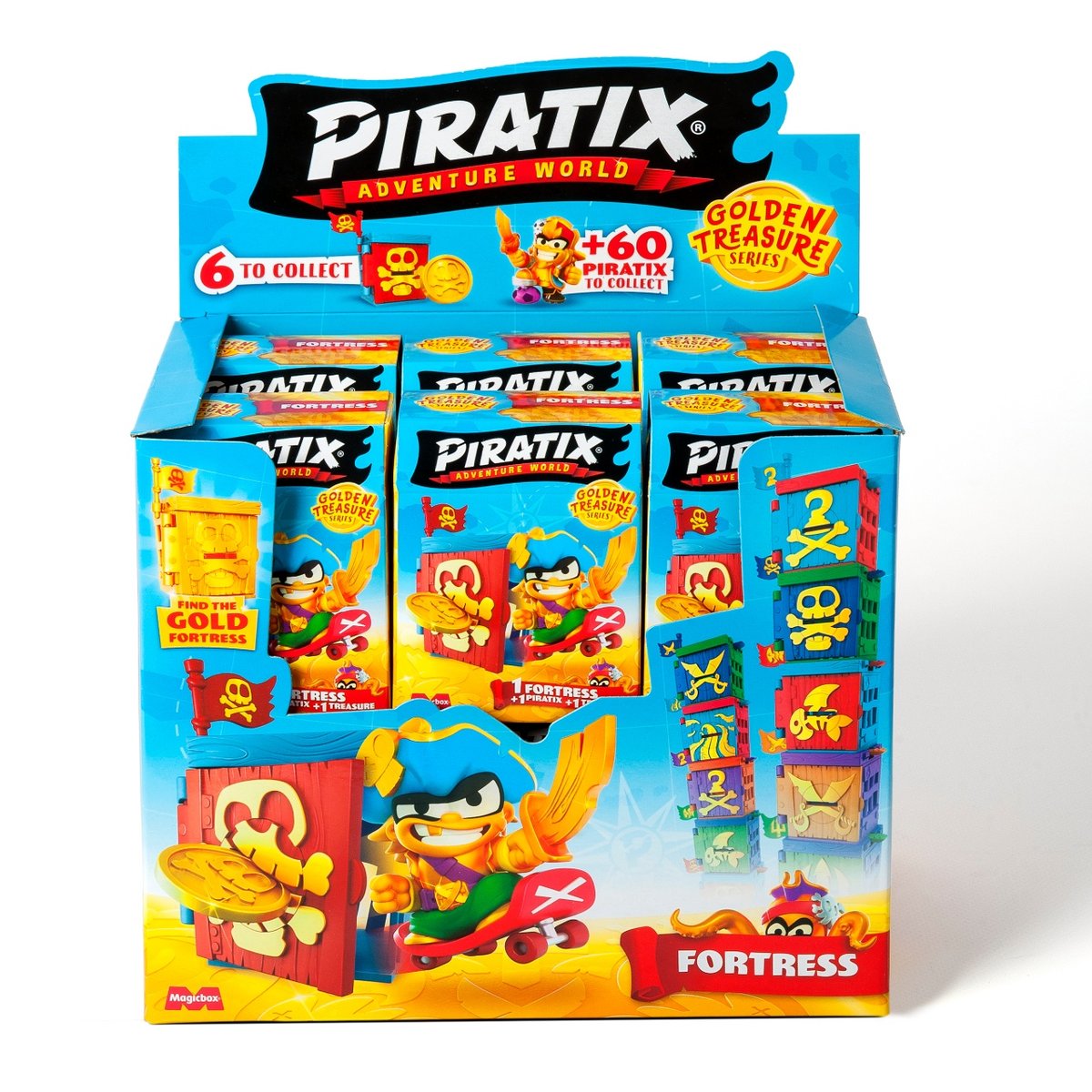 PIRATIX GOLDEN TREASURE - Display 12 Fortress (V.0) - Piratix | Sklep ...