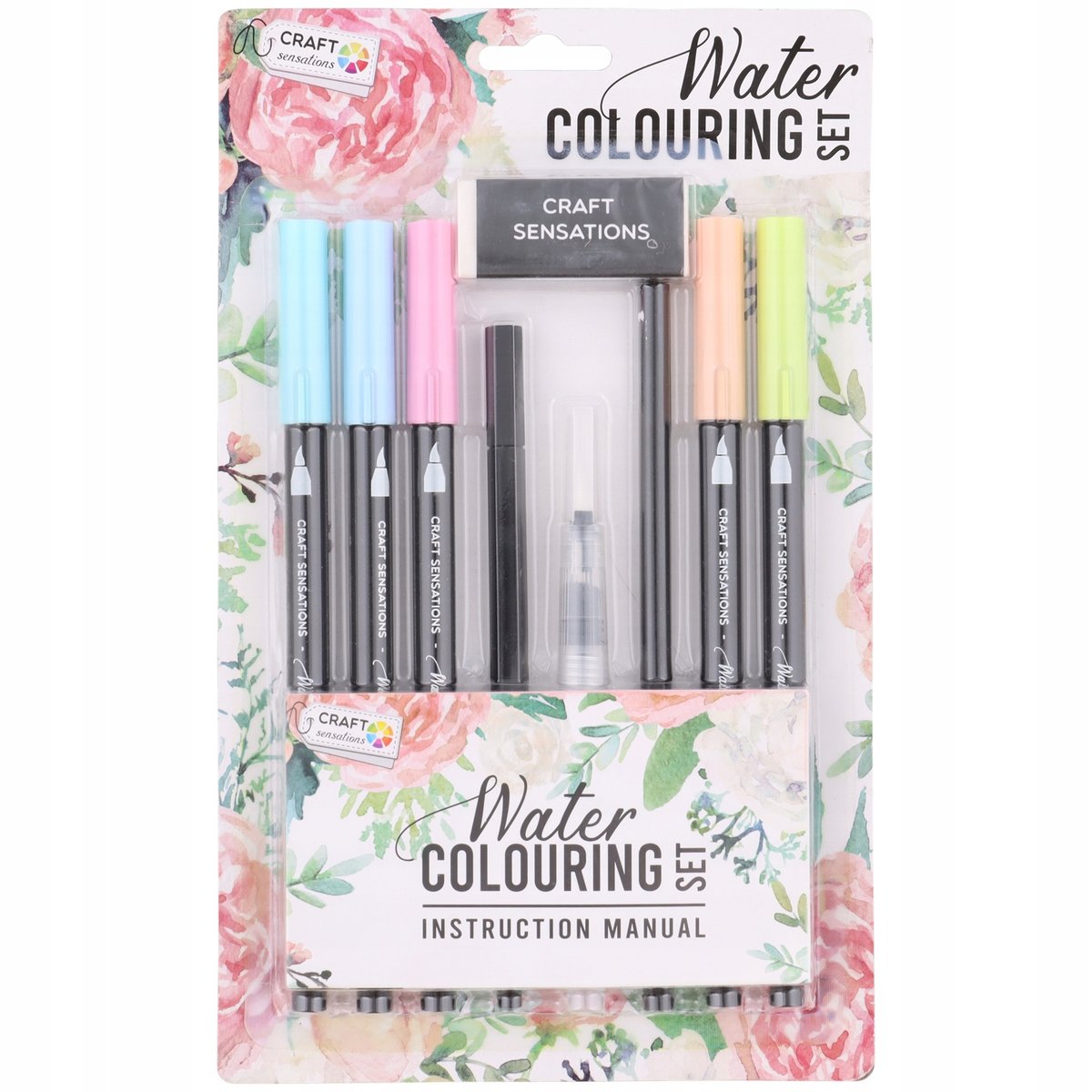 PISAKI PĘDZELKOWE AKWARELOWE WODNE KALIGRAFII 781 - Inna marka | Sklep ...