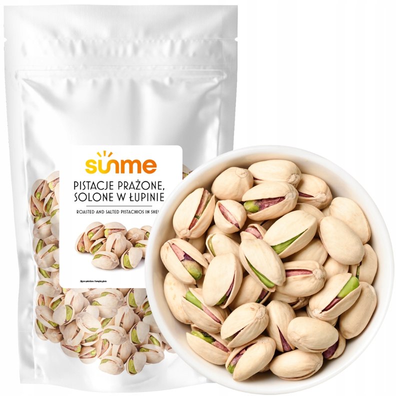 Pistacje Prażone Solone 1 Kg - Sunme | Sklep EMPIK.COM