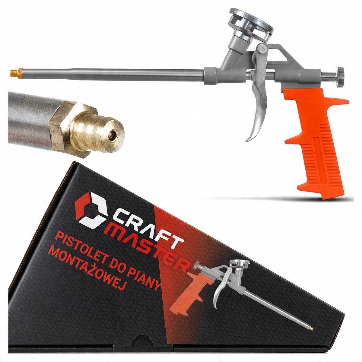 PISTOLET do PIANY METALOWY Montażowej Kleju PIANOKLEJU do PIANKI - CRAFT MASTER | Sklep EMPIK.COM