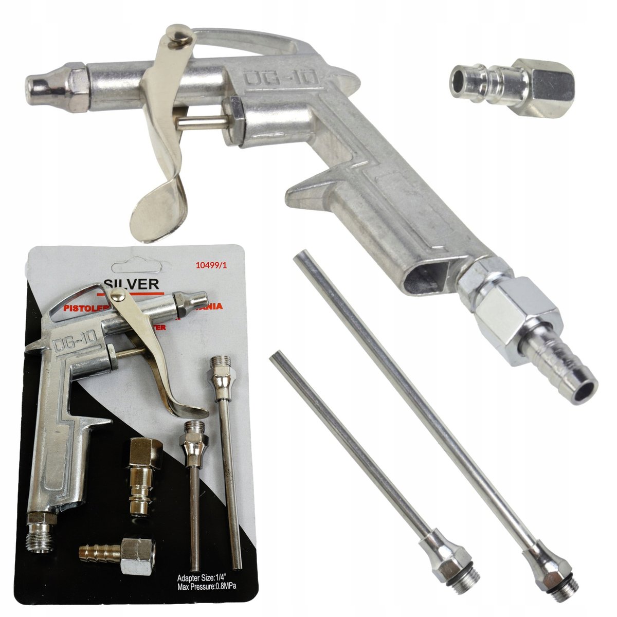 Pistolet Do Przemuchiwania Do Kompresora Pompka 10499 - Falon-Tech ...