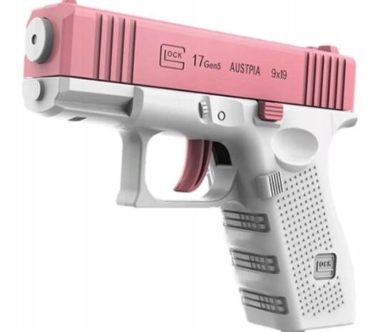 Pistolet Na Wodę Broń Glock Idealny Na Lato Upał Dla Dzieci Zabawa Z ...