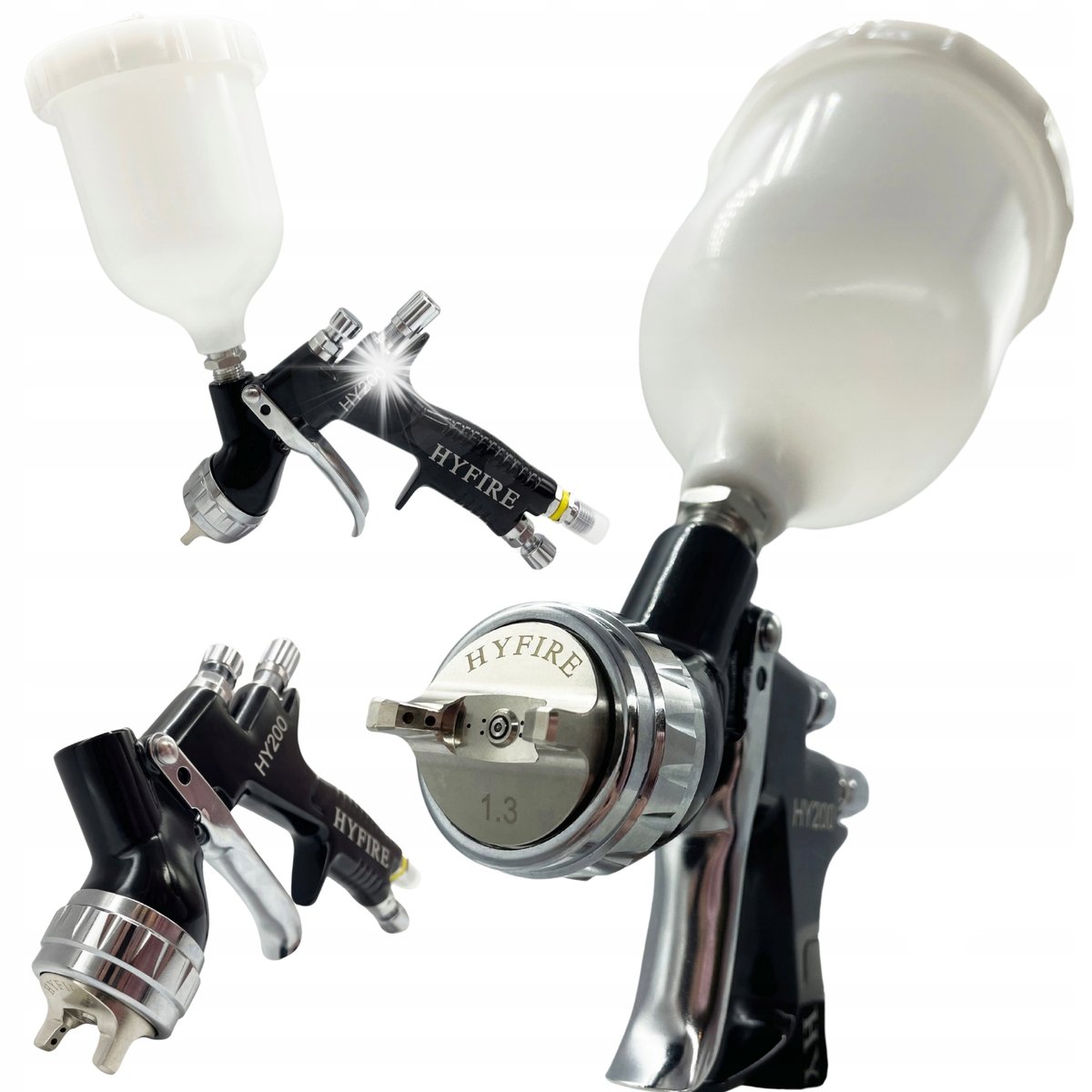 PISTOLET NATRYSKOWY LAKIERNICZY DO FARBY LAKIERU LVLP 1.3 DO MALOWANIA - Inna marka | Sklep ...