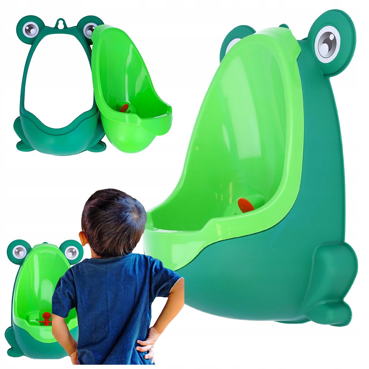 Pisuar Nocnik Dla Dzieci Chłopca Na Ścianę Edukacyjny Do Nauki Żaba ...