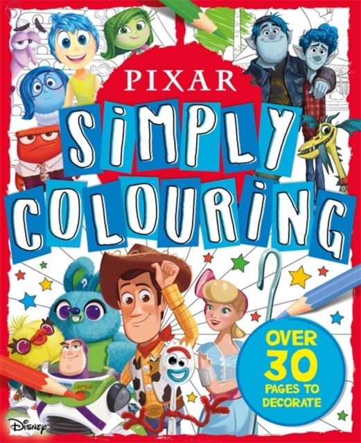 Pixar: Simply Colouring - Opracowanie zbiorowe | Książka w Empik