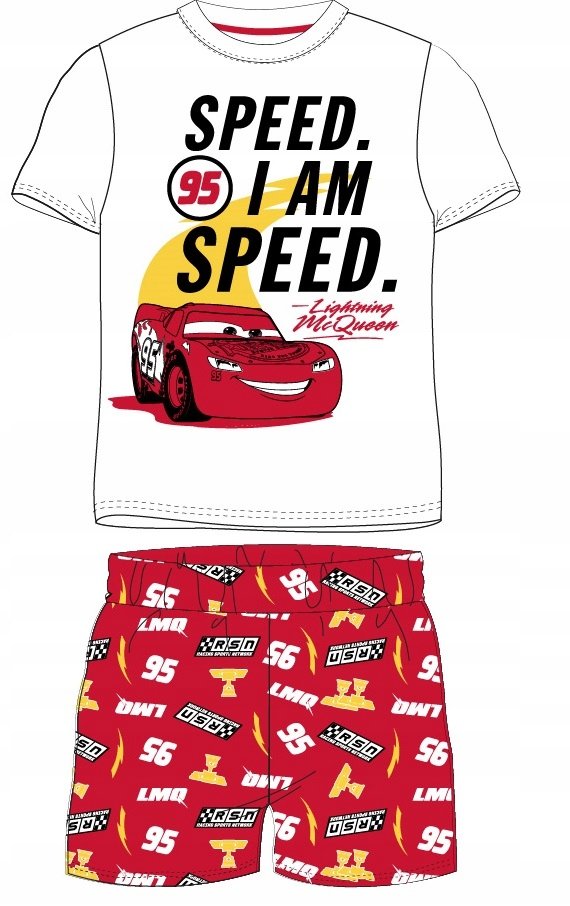 Piżama Chłopięca Auta Zygzak Mcqueen Kr Rękaw 116 - Disney | Sklep EMPIK.COM