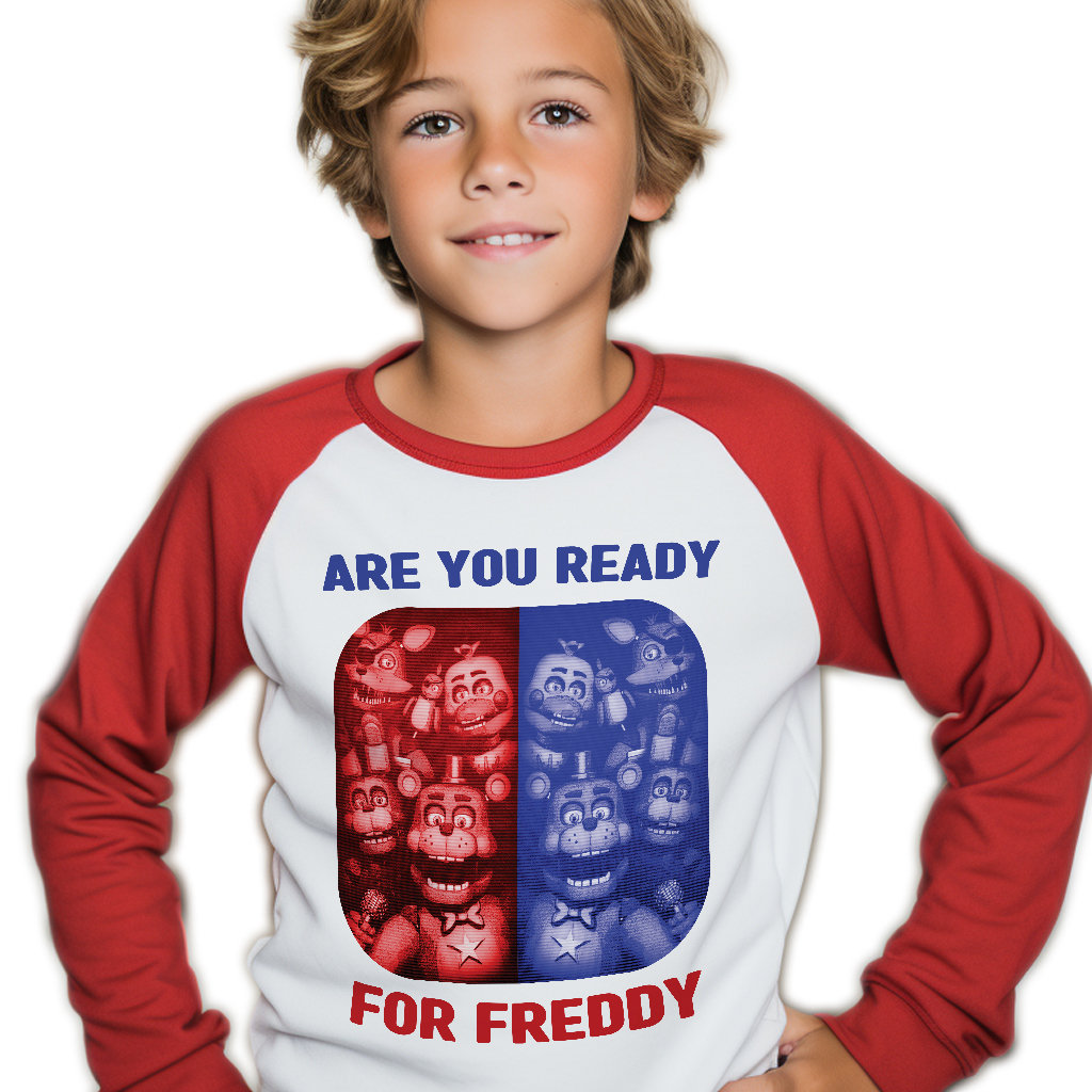 Piżama Dziecięca Czerwona READY FOR FREDDY Na Prezent Wzory Rozmiar 158 ...