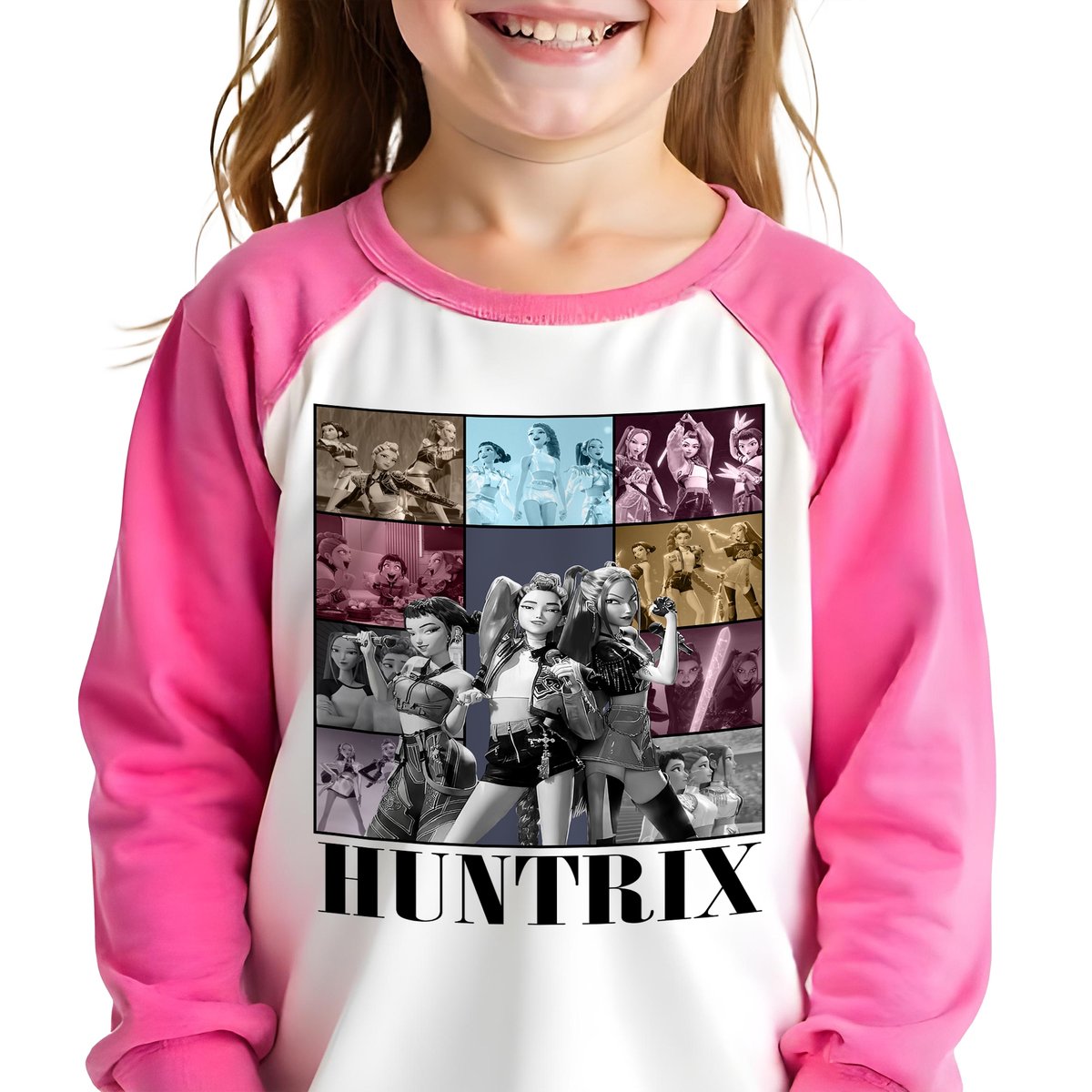 Piżama Fuksja HUNTRIX KPOP GIRLS Na Prezent Do Przedszkola Wz Rozm 158 ...