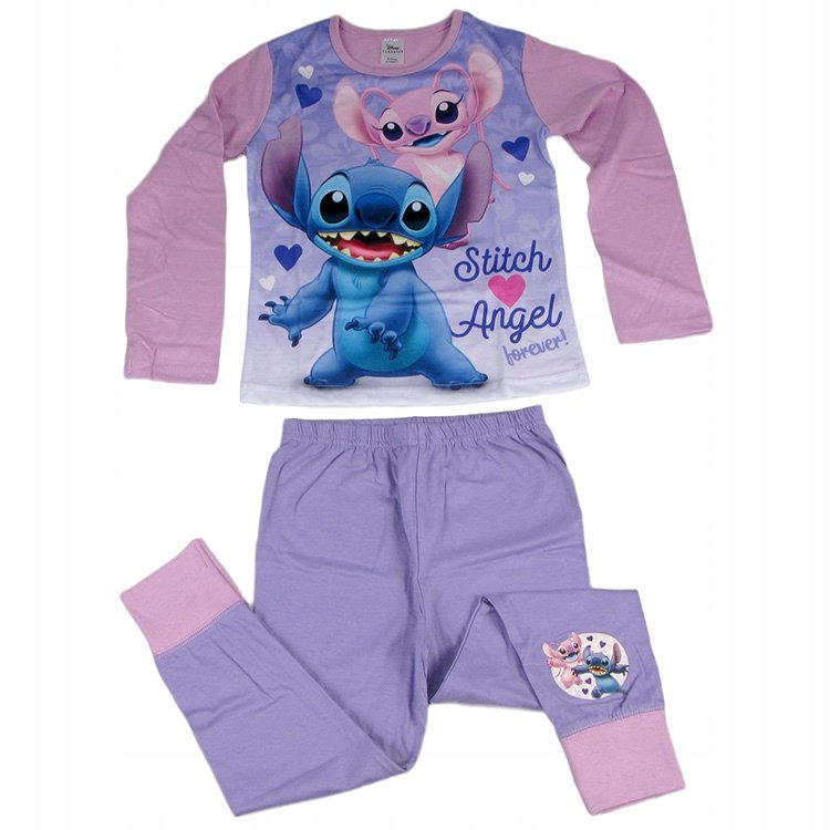 Piżamka Lilo I Stitch: Stitch I Angel - Sti03 - 5-6 Lat (Rozmiar 116Cm) - TDP Textiles | Sklep ...