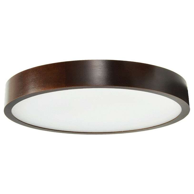 Plafon LAMPA sufitowa 137623613943 TEAM okrągła OPRAWA drewniana natynkowa wenge - TEAM | Sklep ...