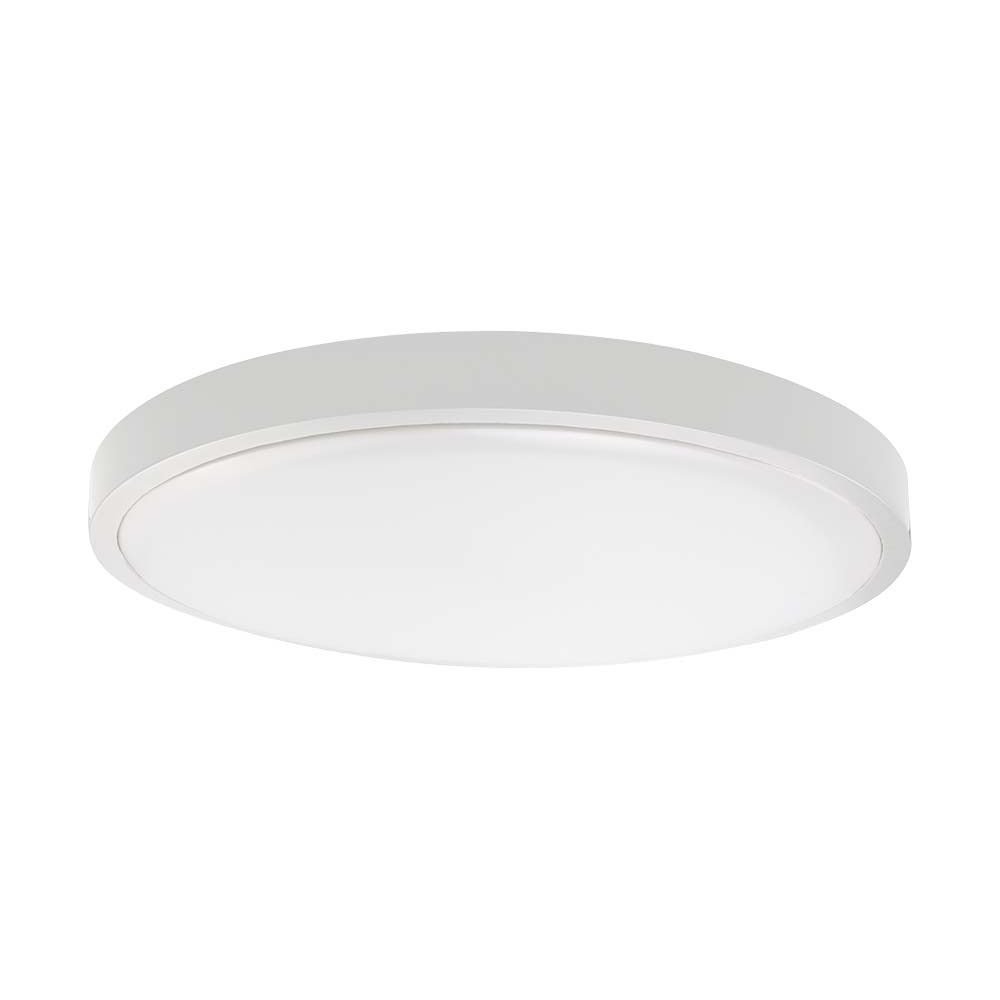 Plafon Led Okrągły V-Tac 24W Ip44 30Cm Biały Vt-8624 Ciepła - V-TAC ...