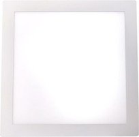 Plafon LED120 biały kwadratowy VEGA-S 24W 1800lm 3800K NW Greenlux ...