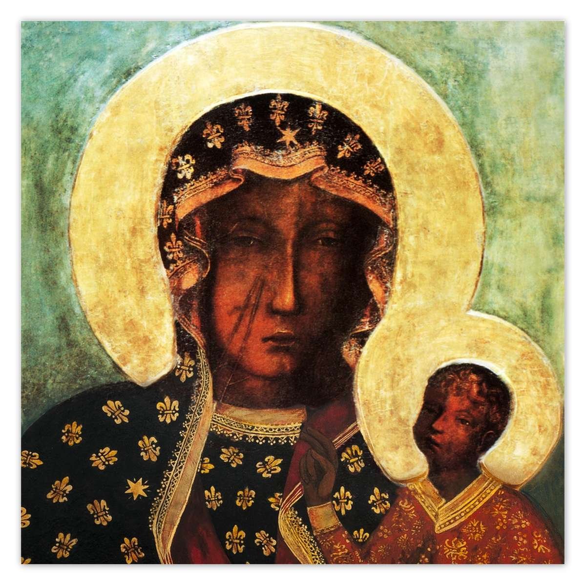 Plakat 100x100 Matka Boska Częstochowska - ZeSmakiem | Sklep EMPIK.COM