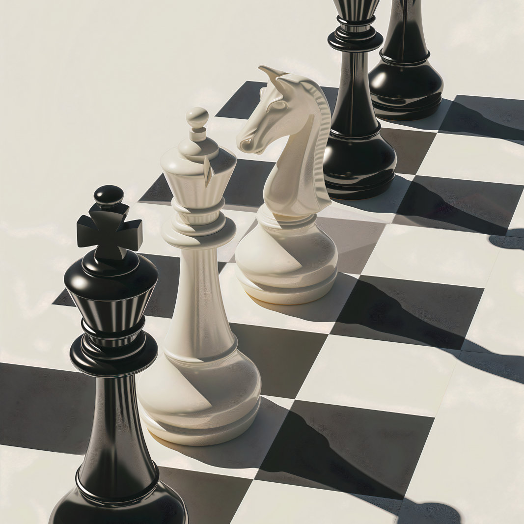 Plakat 100x100cm Szach i Mat - Inna marka | Sklep EMPIK.COM