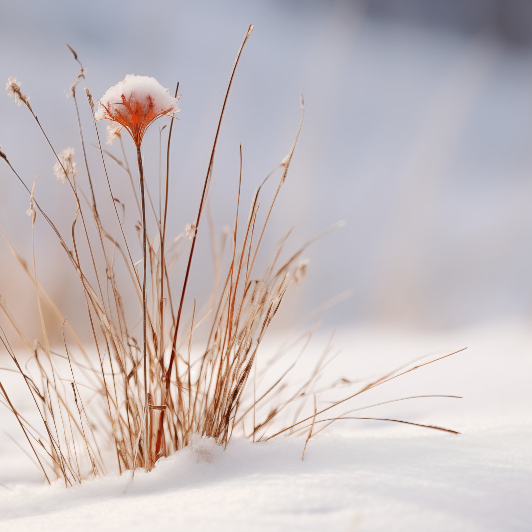 Plakat 100x100cm Zima w Detalach - Zakito Posters | Sklep EMPIK.COM
