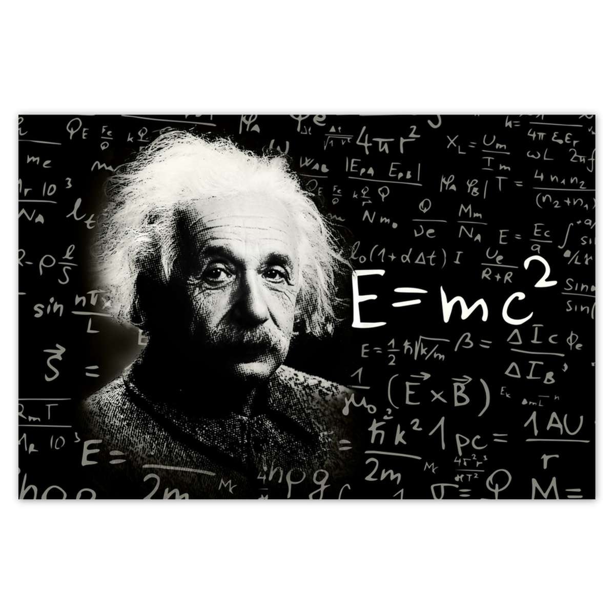 Plakat 120x80 Albert Einstein - ZeSmakiem | Sklep EMPIK.COM
