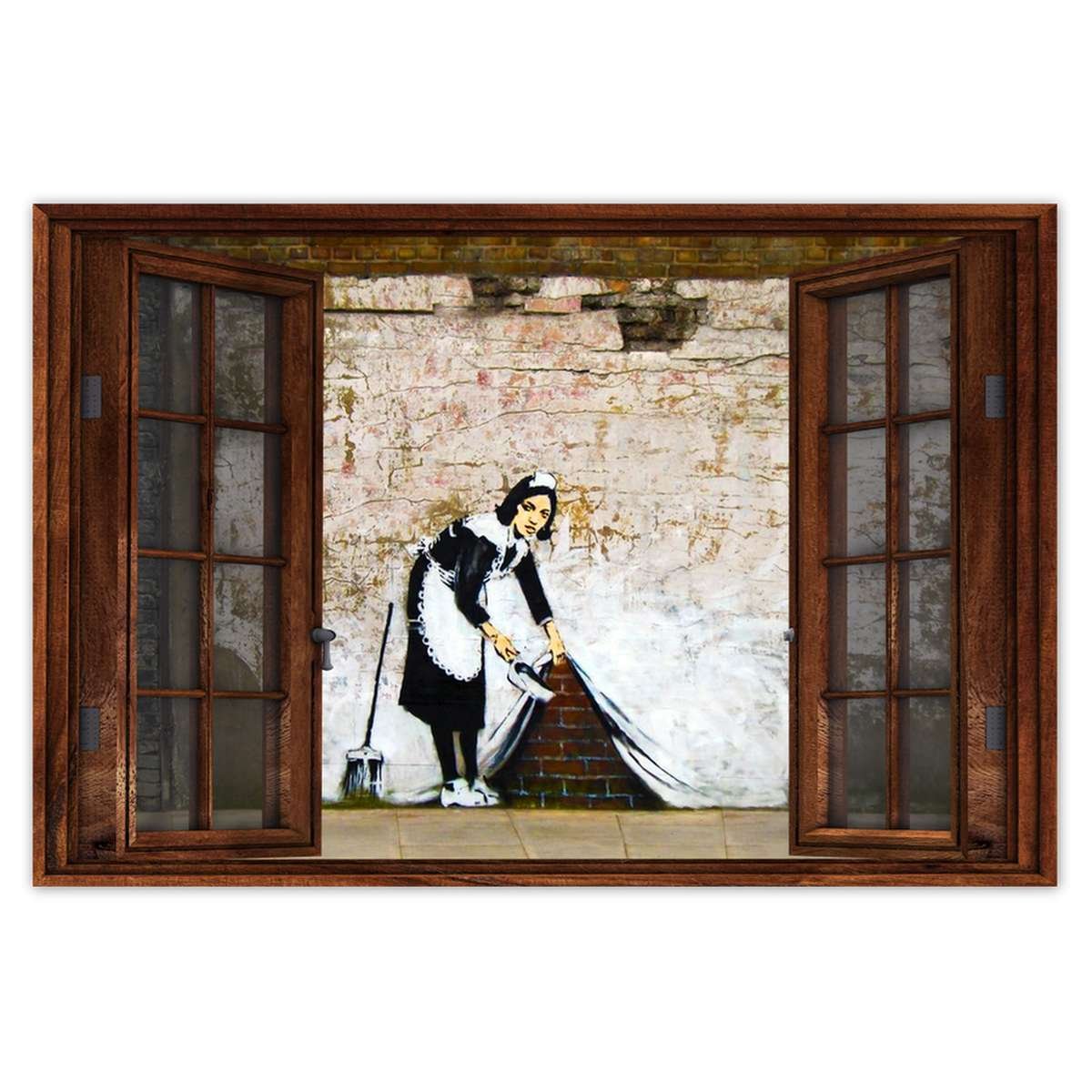Plakat 120x80 Banksy Pokojówka - ZeSmakiem | Sklep EMPIK.COM