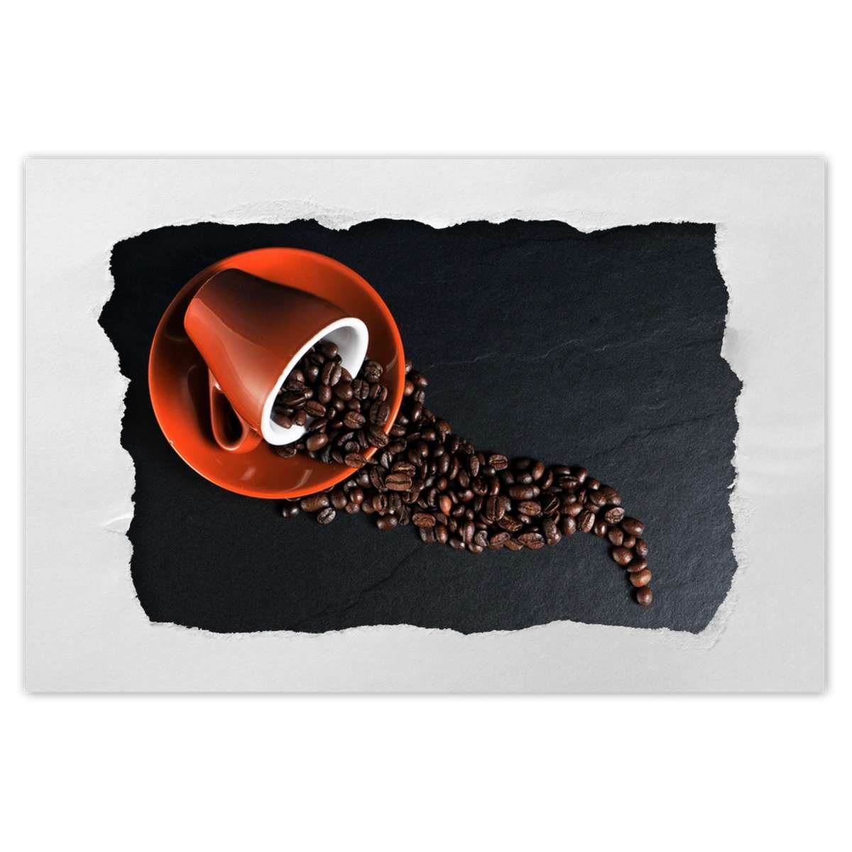 Plakat 120x80 Kawa Kawka Coffee Kaffe - ZeSmakiem | Sklep EMPIK.COM