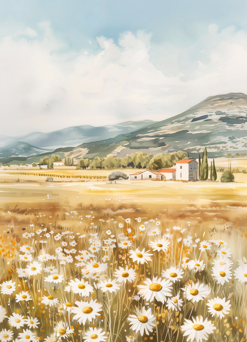 Plakat 20,5x28,4cm Spokojny Sielski Dzień - Inna marka | Sklep EMPIK.COM