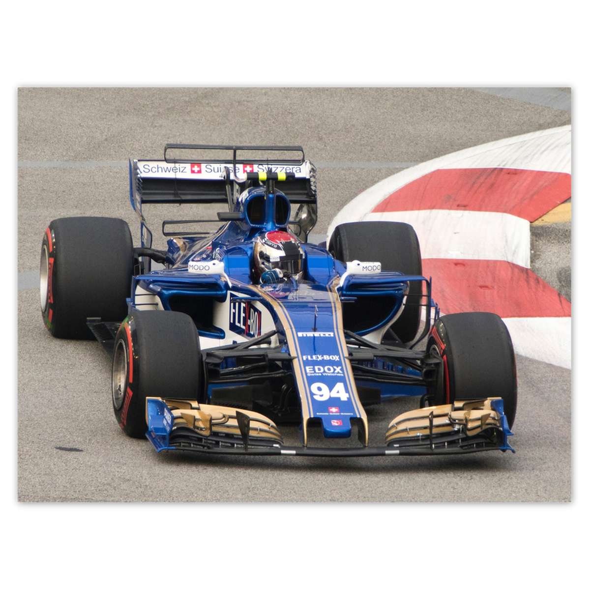 Plakat 40x30 F1 Formuła jeden Bolid - ZeSmakiem | Sklep EMPIK.COM